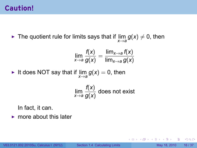 Lesson 3: Limit Laws | PDF
