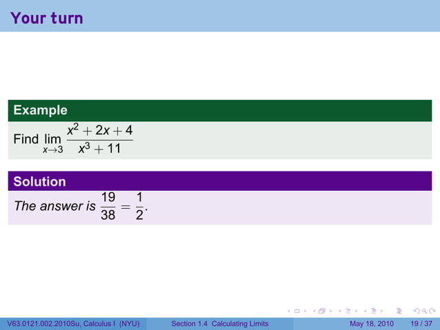 Lesson 3: Limit Laws | PDF