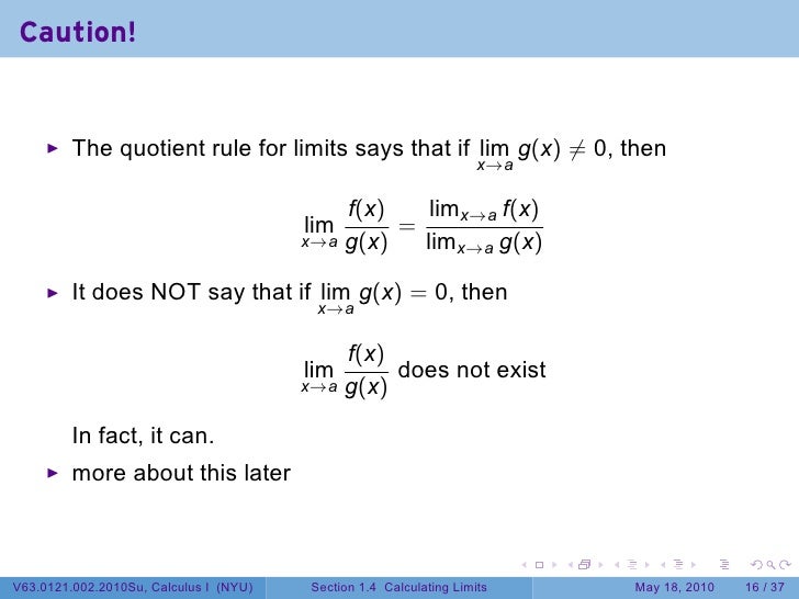 Lesson 3 Limit Laws Lesson 3 Limit Laws