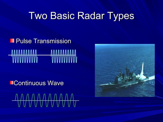 radar principles | PPT