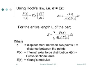 Lesson 03, simple stress and strain | PDF