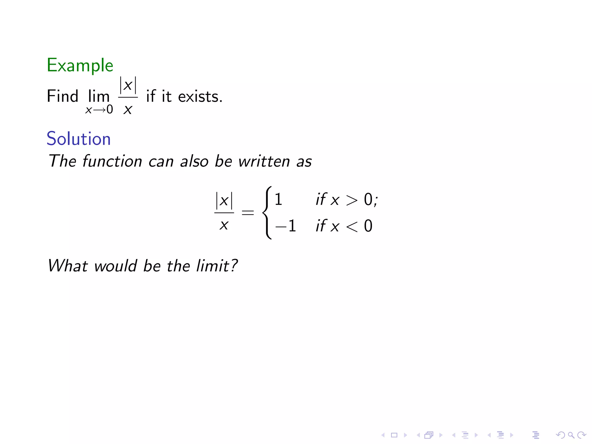 Lesson 3: The Limit of a Function | PDF