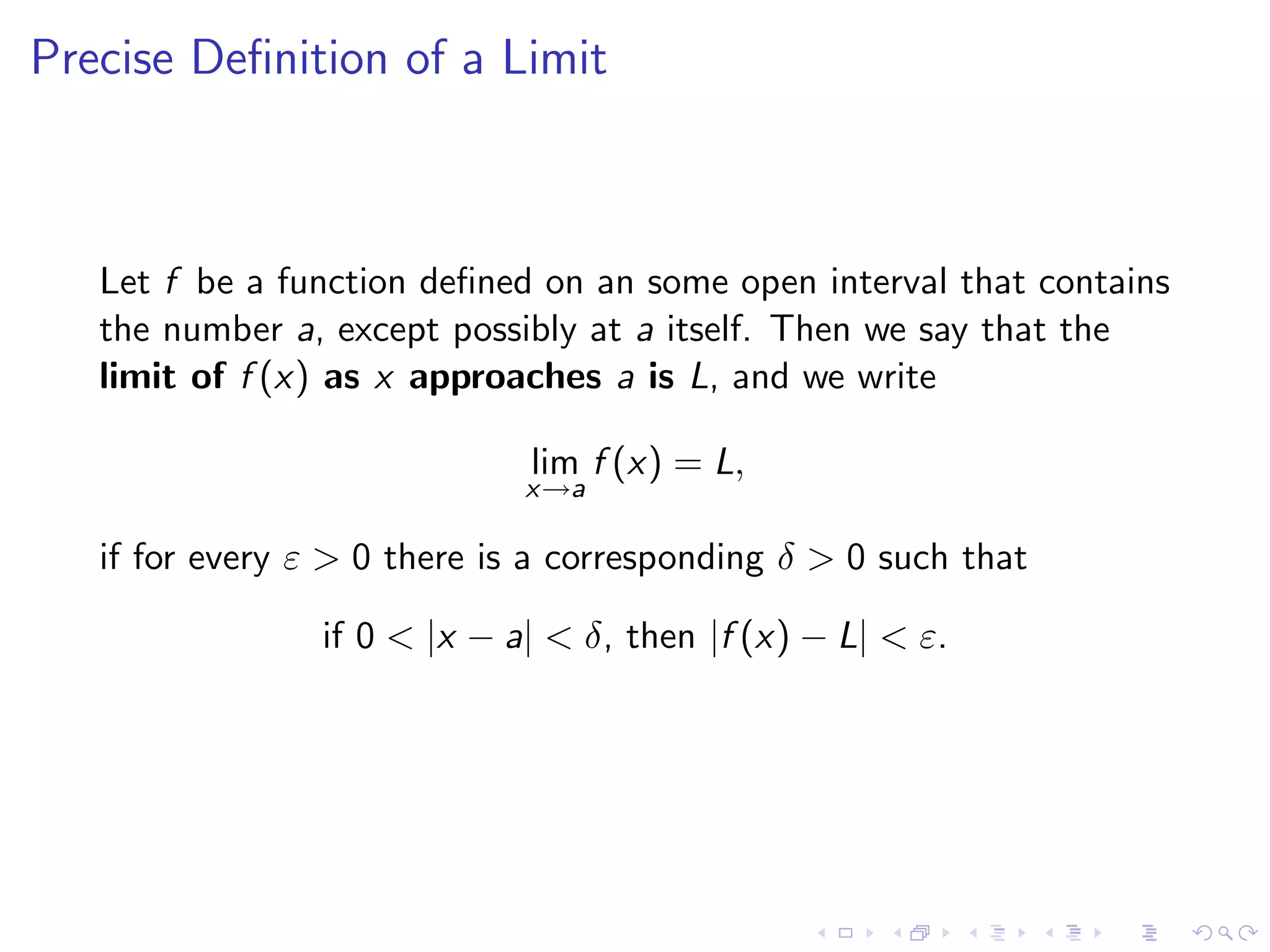 Lesson 3: The Limit of a Function | PDF