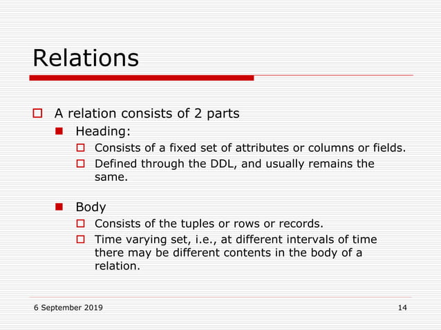 Lesson03 the relational model | PPT | Databases | Computer Software and Applications