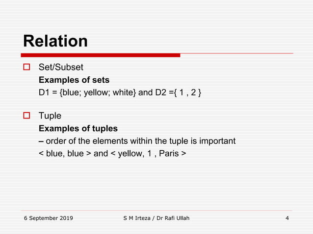 Lesson03 the relational model | PPT | Databases | Computer Software and Applications