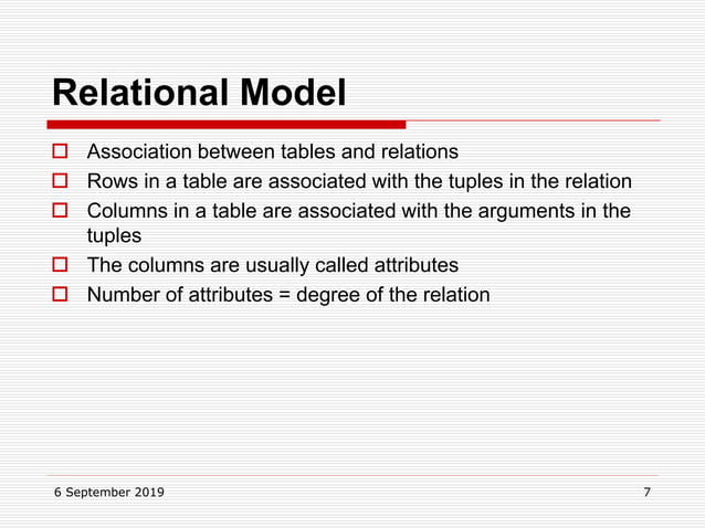 Lesson03 the relational model | PPT | Databases | Computer Software and Applications