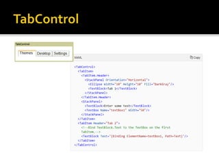 Lesson 04 WPF Controls | PPTX