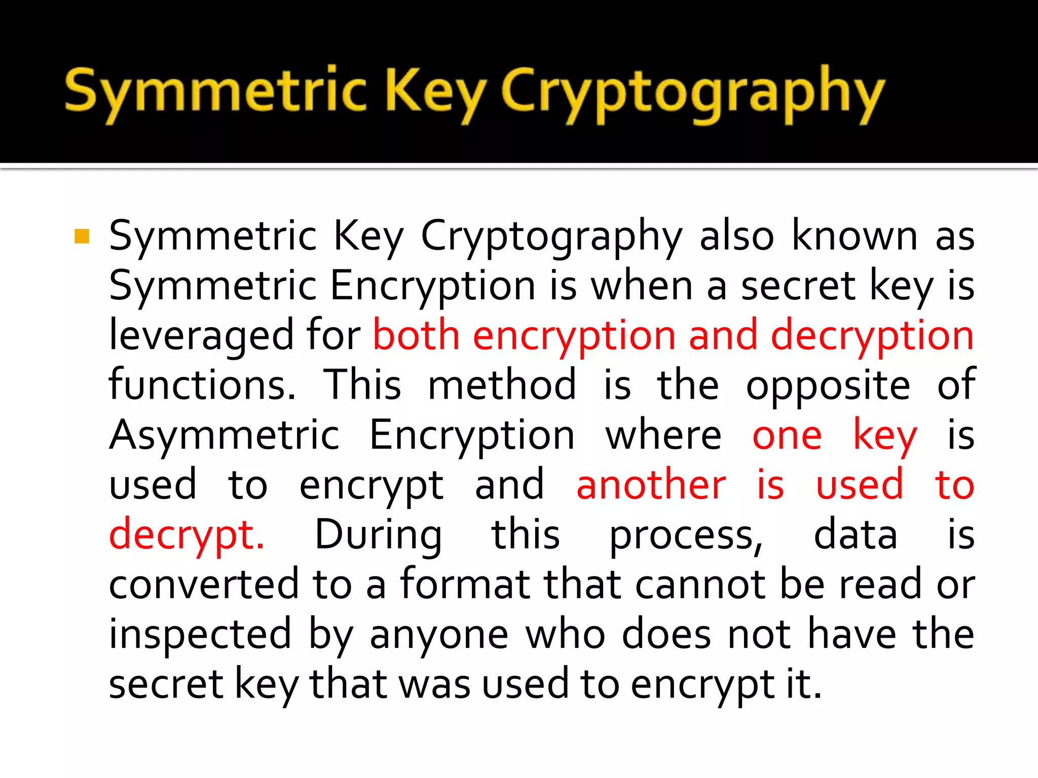 Lesson 04 - Symmetric and Asymmetric Key Encryptions (1).pptx