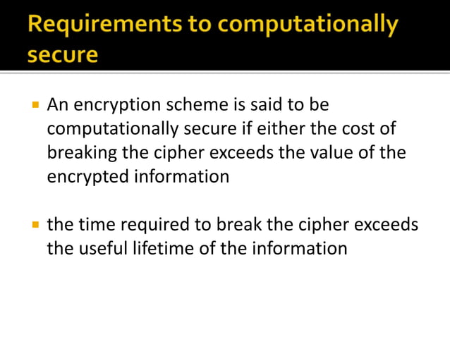 Lesson 04 - Symmetric and Asymmetric Key Encryptions (1).pptx | Information and Network Security ...