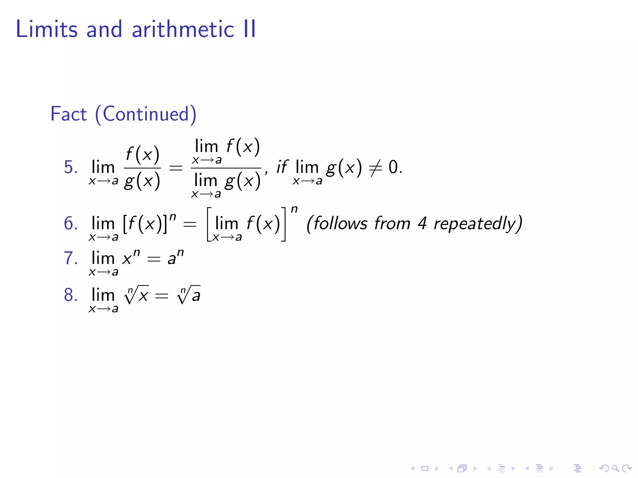 Lesson 4: Calculating Limits | PPT