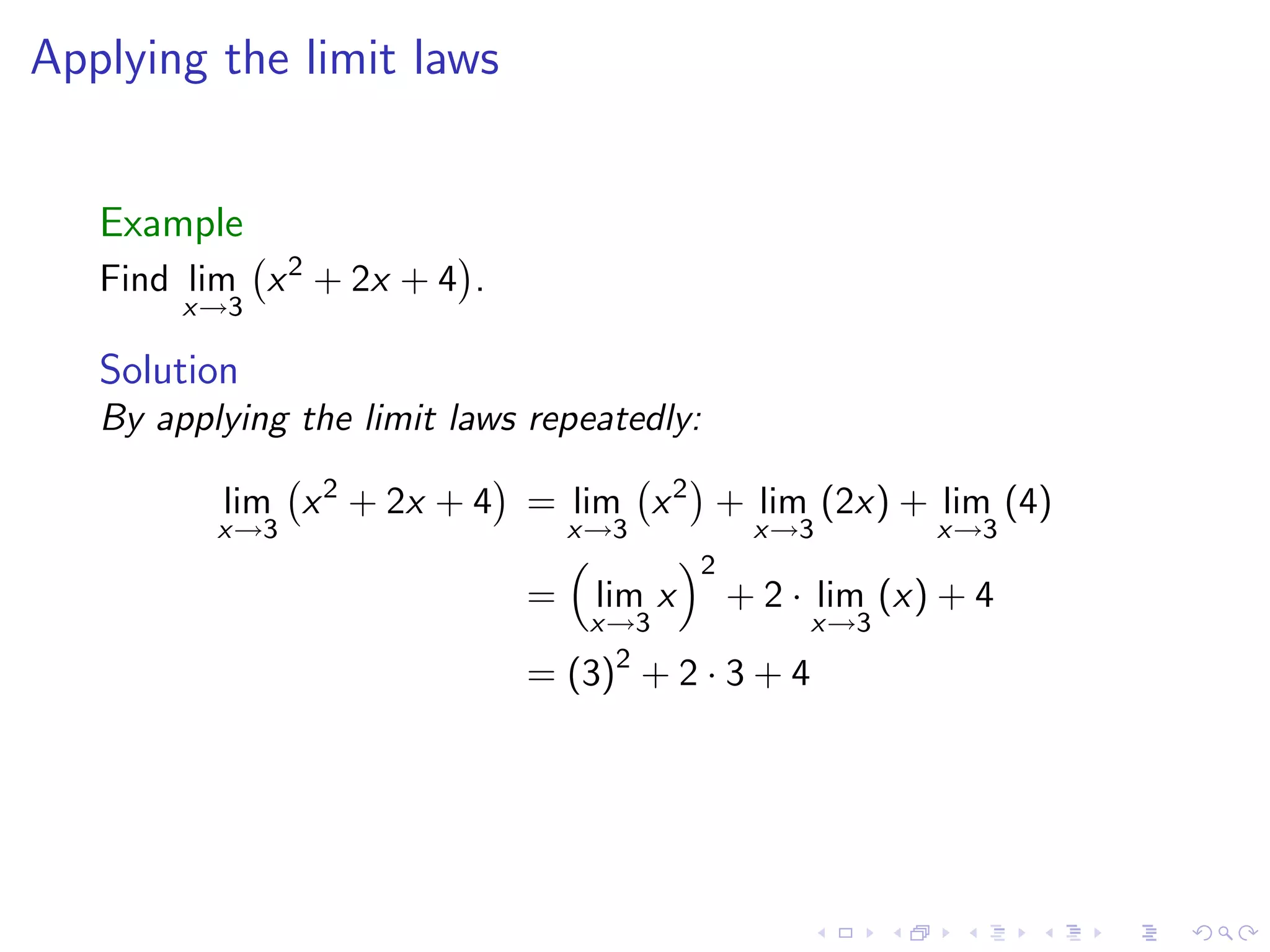 Lesson 4: Calculating Limits | PPT