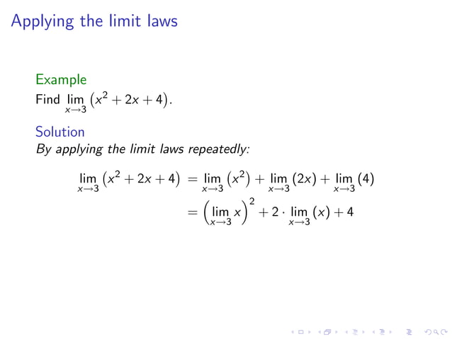 Lesson 4: Calculating Limits | PPT