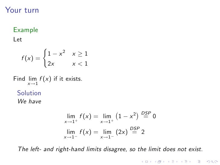Lesson 4: Calculating Limits