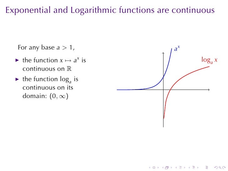 Lesson 5: Continuity Lesson 5: Continuity