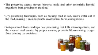 Preservation methods | PPTX