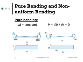 Lesson 05, bending and shearing stresses | PDF