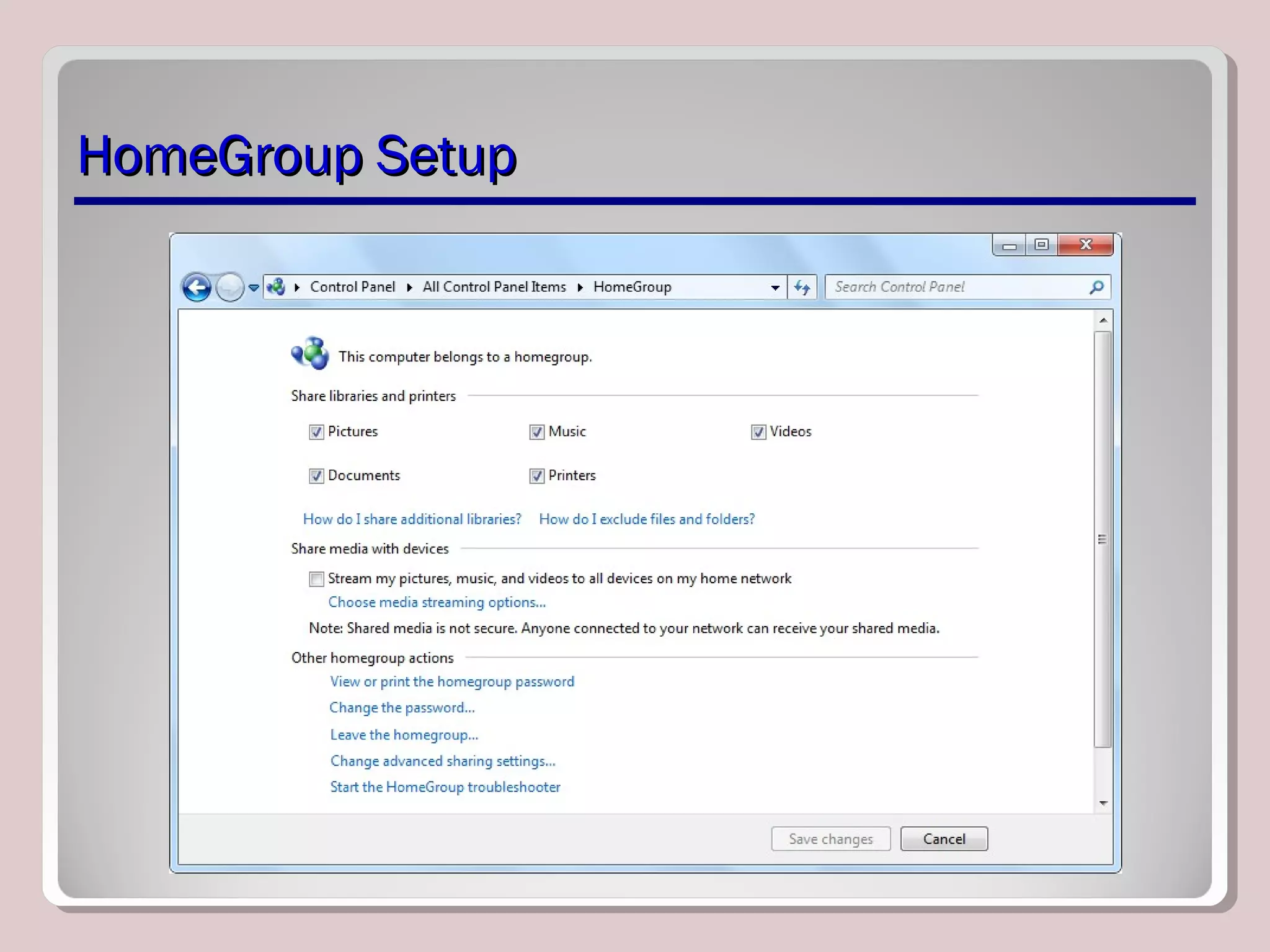 Lesson 6 - Understanding File and Print Sharing | PPT