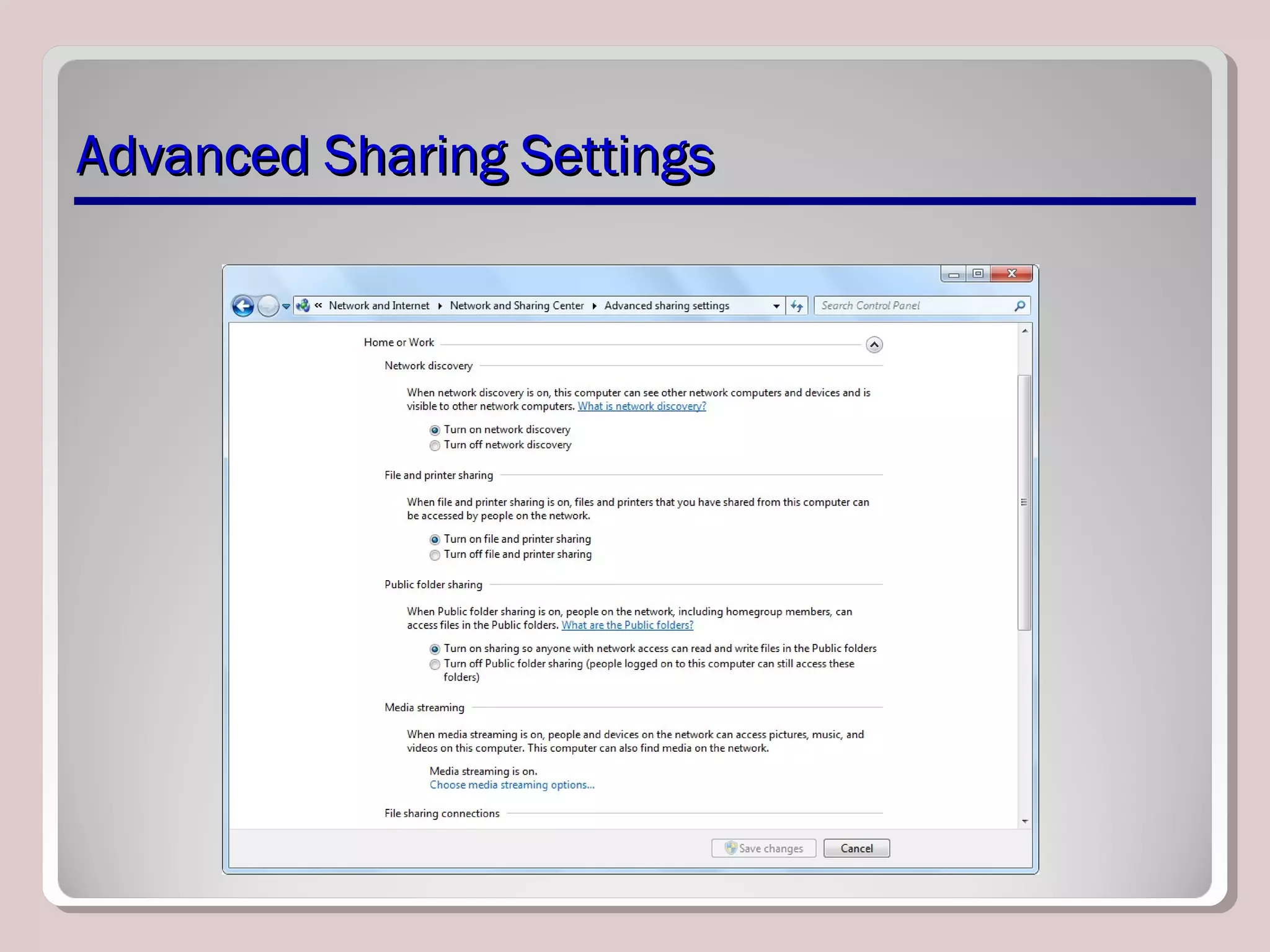 Lesson 6 - Understanding File and Print Sharing | PPT