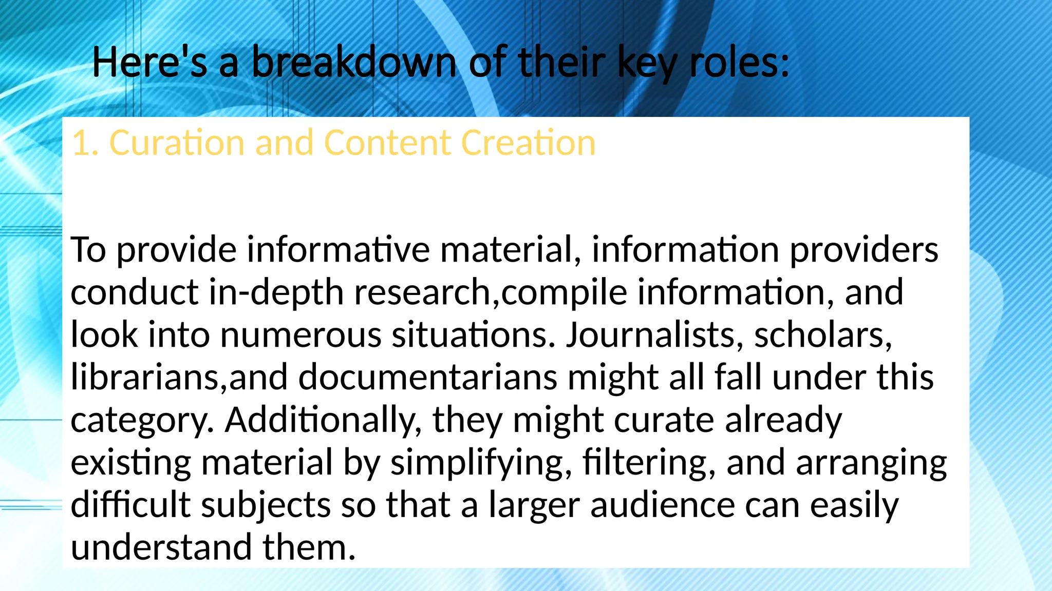 MEDIA INFORMATION LITERACY -LESSON 6 GRADE 12 | PPTX