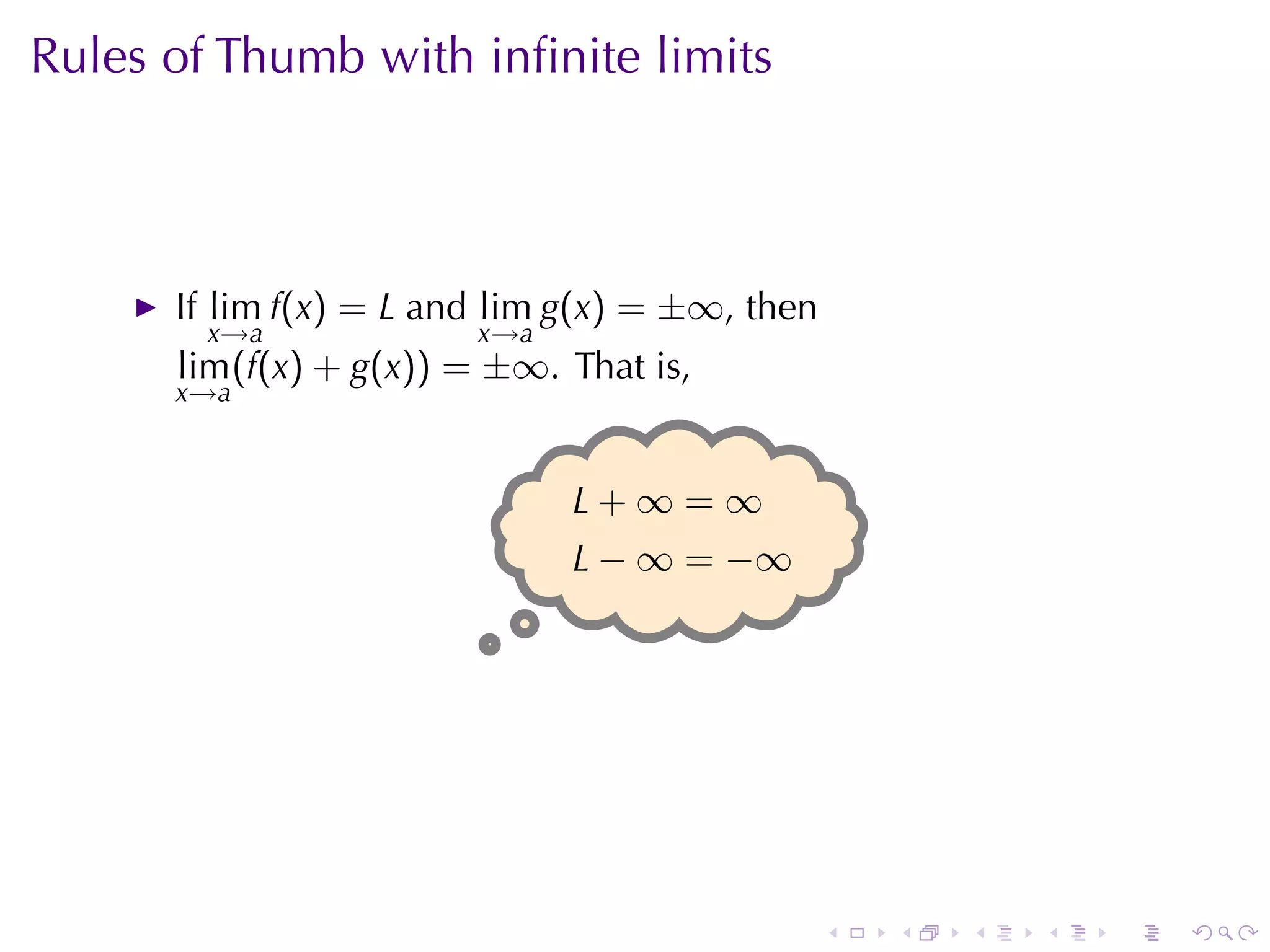 Lesson 6: Limits Involving Infinity | PDF