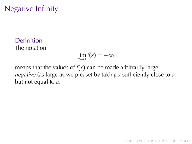 Lesson 6: Limits Involving Infinity | PDF