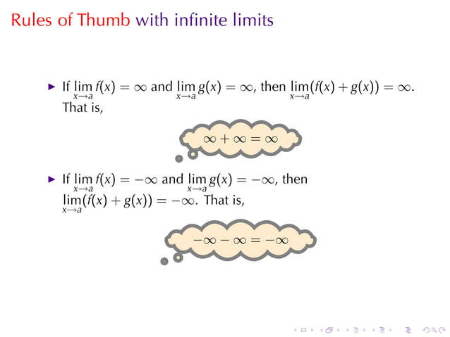Lesson 6: Limits Involving Infinity | PDF