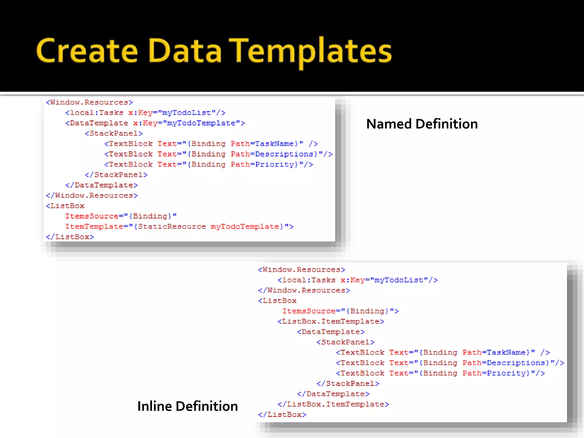 Lesson 06 Styles and Templates in WPF | PPTX