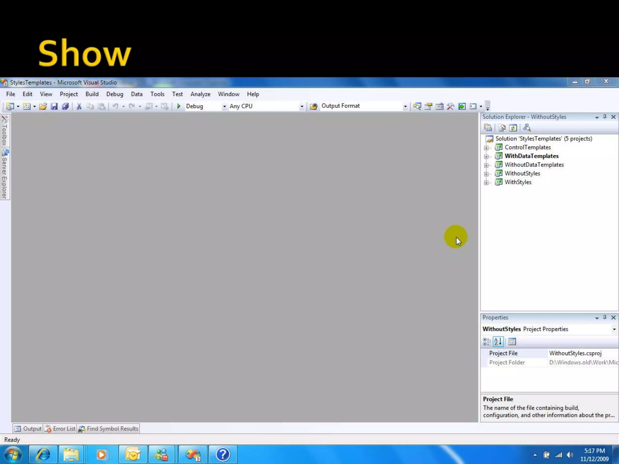 Lesson 06 Styles and Templates in WPF | PPTX