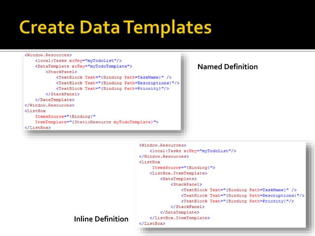 Lesson 06 Styles And Templates In Wpf Ppt