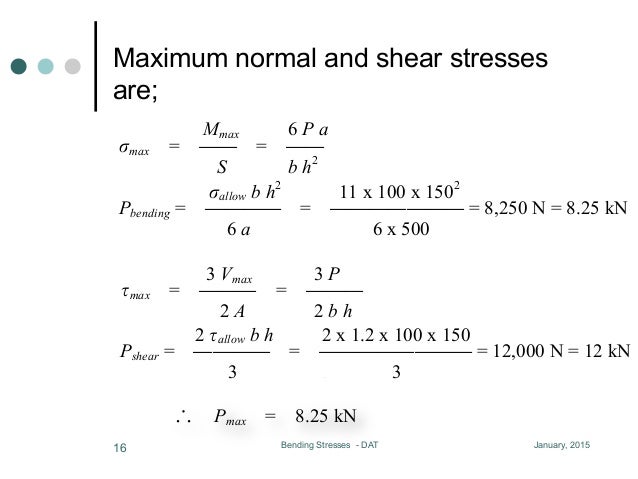 Lesson 06, shearing stresses