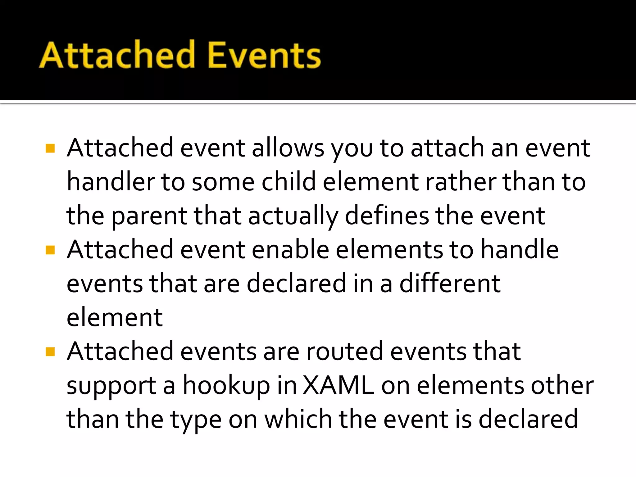 Lesson 07 Actions And Commands In Wpf Ppt 9784