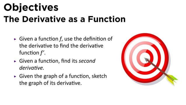 Lesson 7: The Derivative (slides) | PPT
