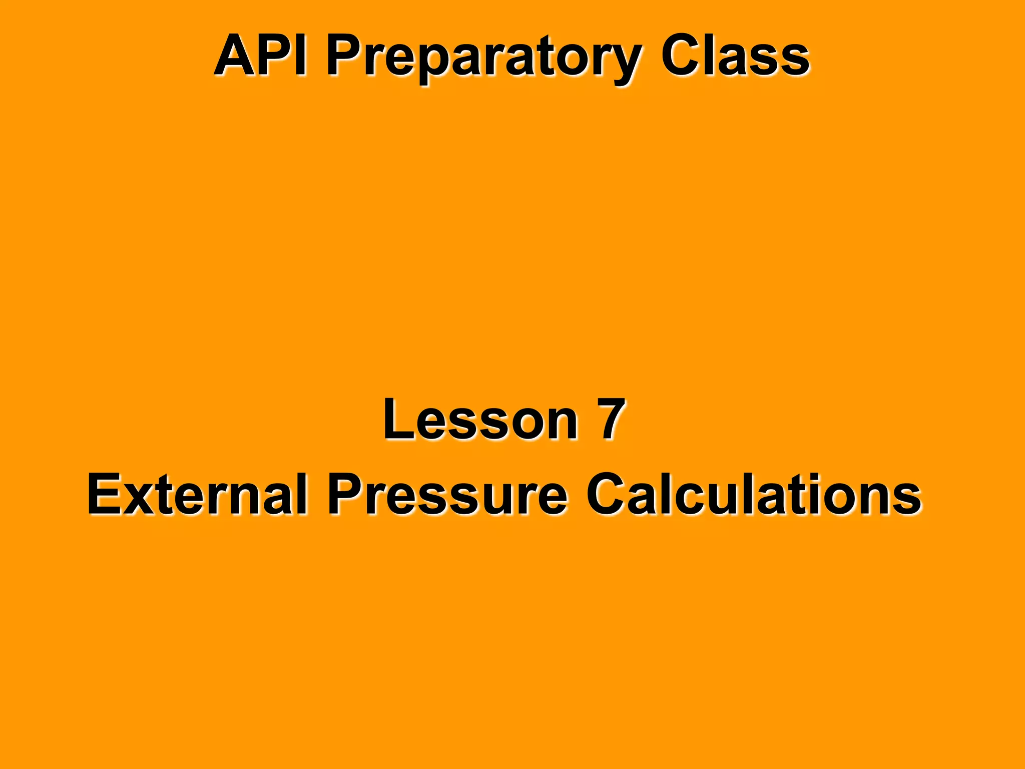 EXTERNAL PRESSURE CALC.ppt