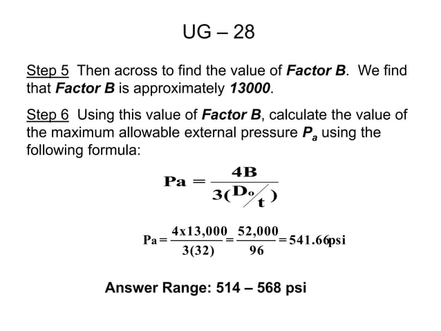 EXTERNAL PRESSURE CALC.ppt | Physics | Science