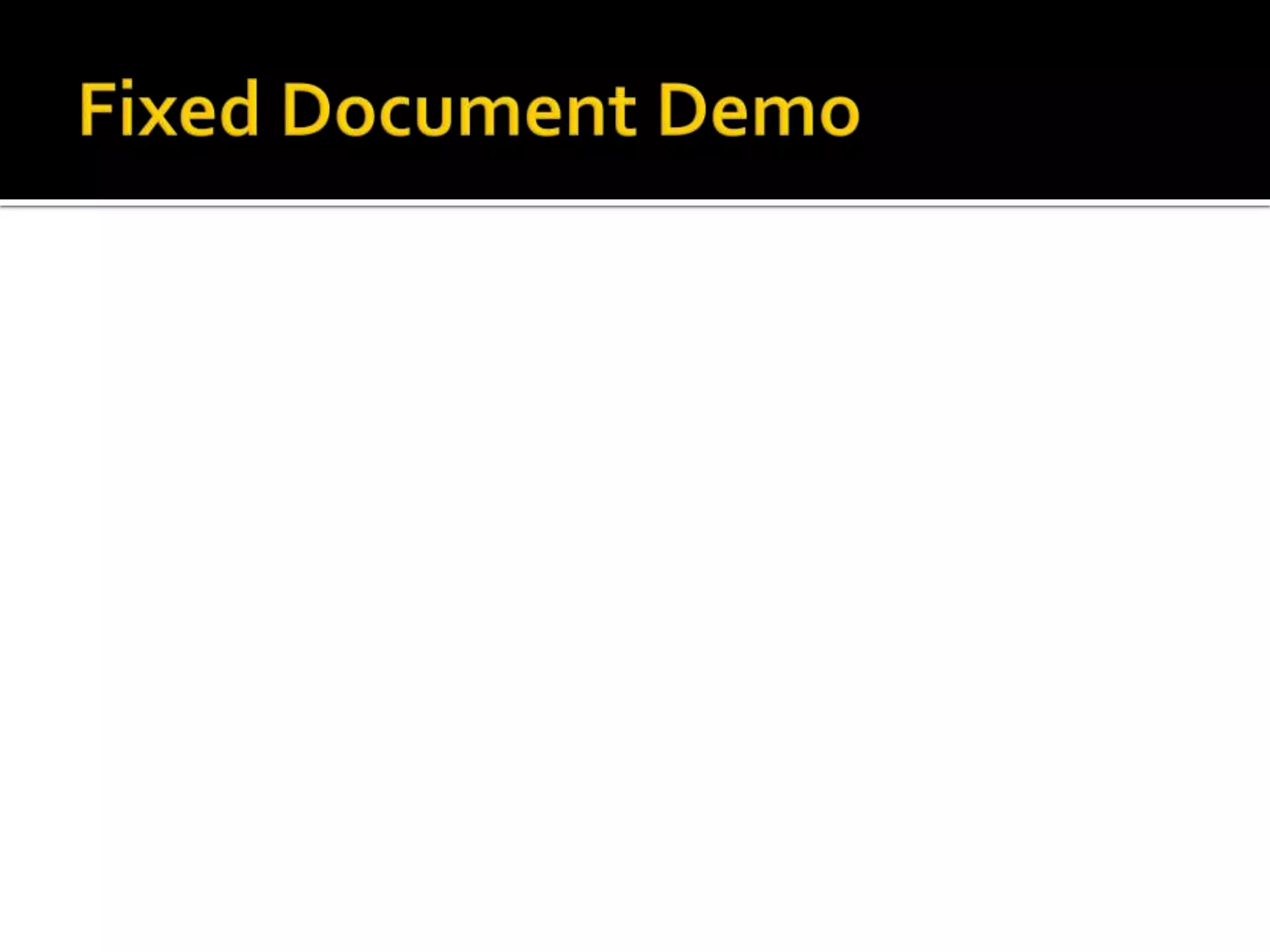Lesson 08 Documents and Printings in WPF | PPT