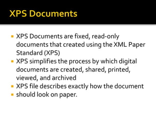 Lesson 08 Documents and Printings in WPF | PPT