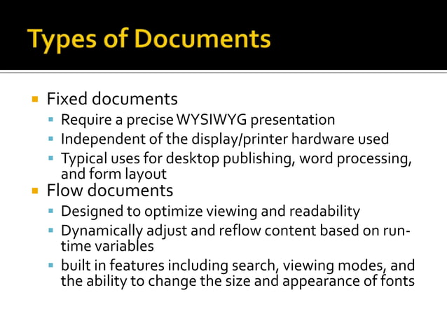 Lesson 08 Documents And Printings In Wpf Ppt