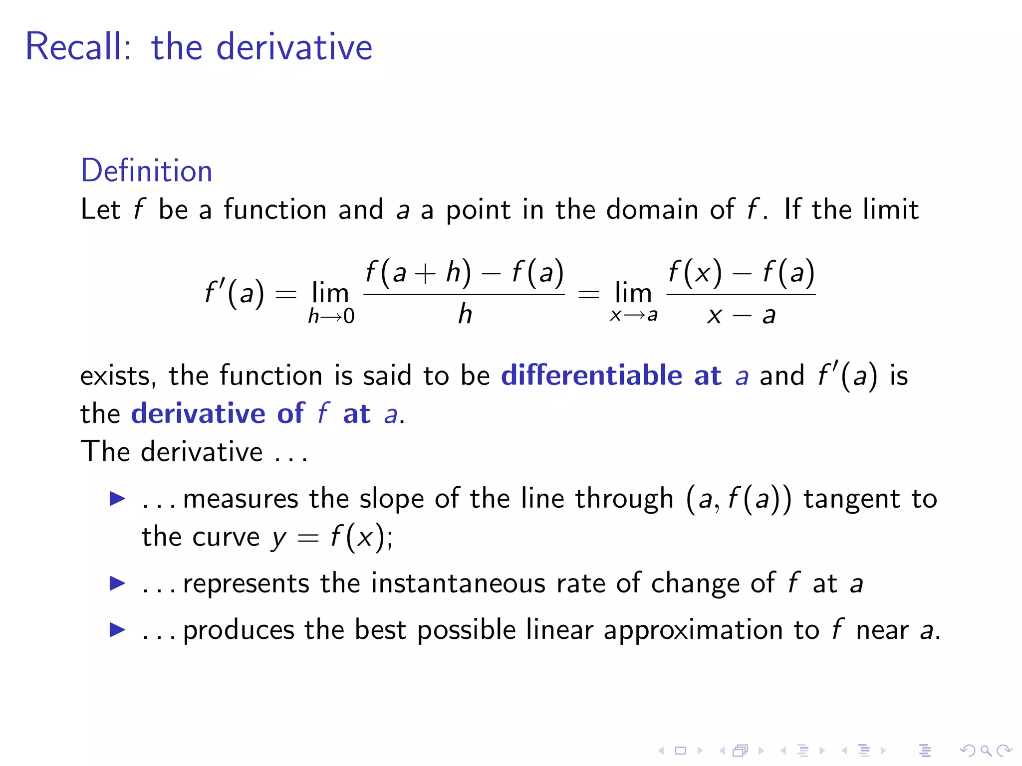 Lesson 9: Basic Differentiation Rules | PDF