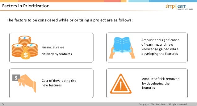 Pmi Acp Lesson 08 Nugget 2 Agile And Scrum Value Based Prioritization