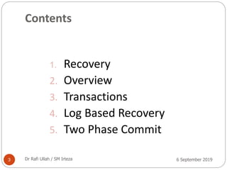 Lesson08 tm recovery | PPT