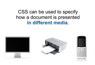 CSS media types | PPT