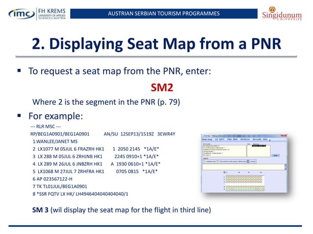 Lesson 9 Optional PNR elements | PPTX