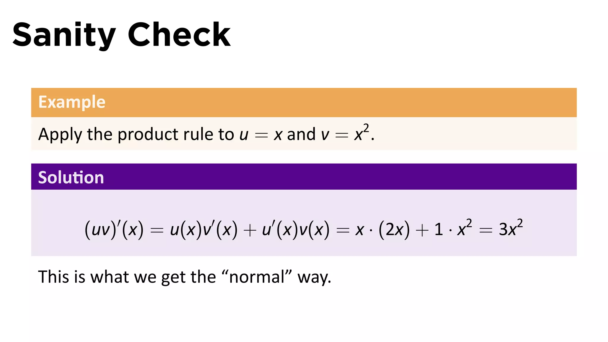 Lesson 9: The Product and Quotient Rules (slides) | PDF