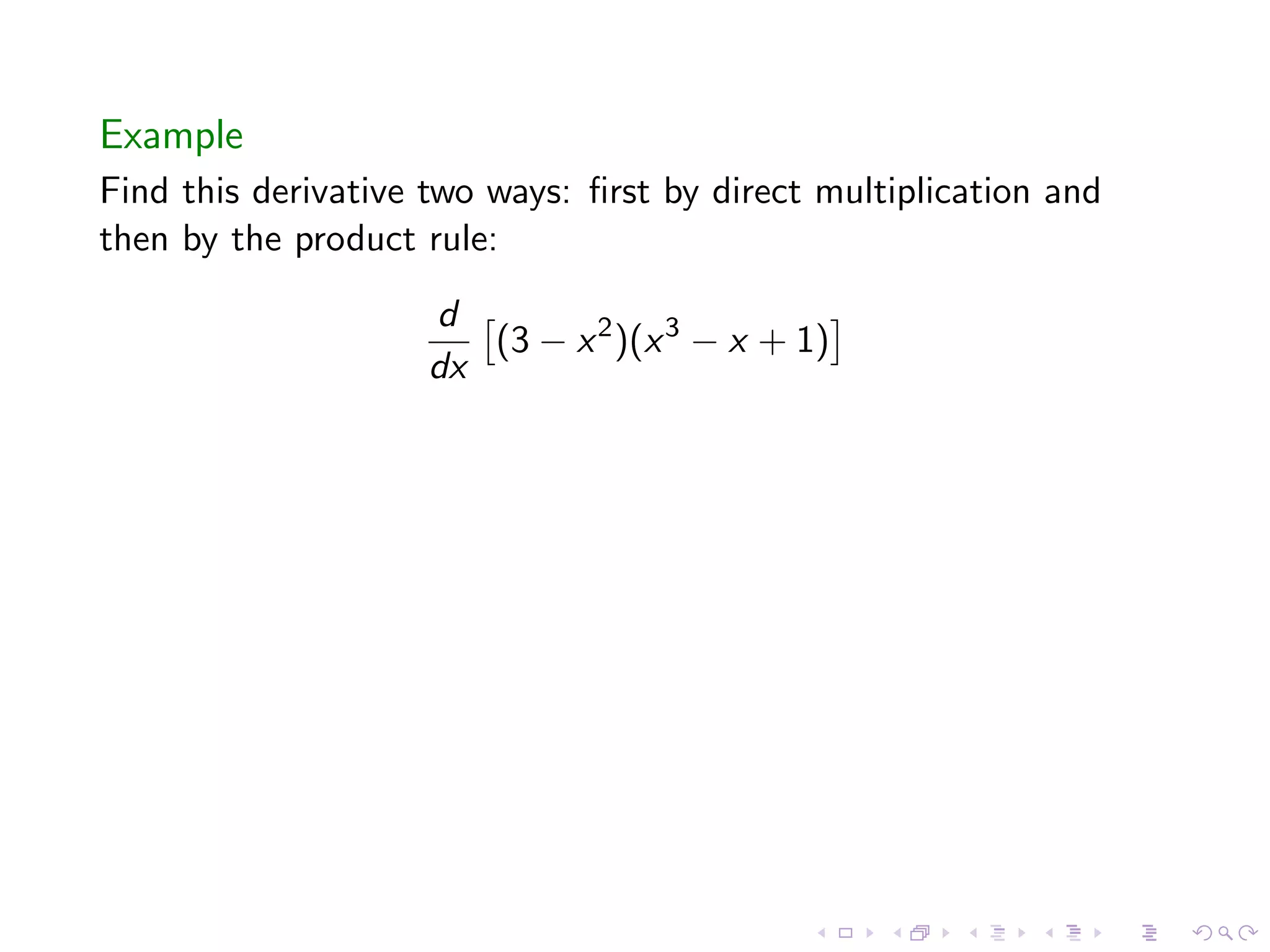 Lesson 10: the Product and Quotient Rules | PDF