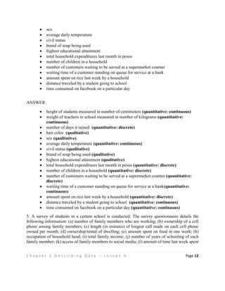 Lesson 1 04 types of data | PDF