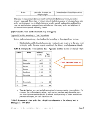Lesson 1 04 types of data | PDF