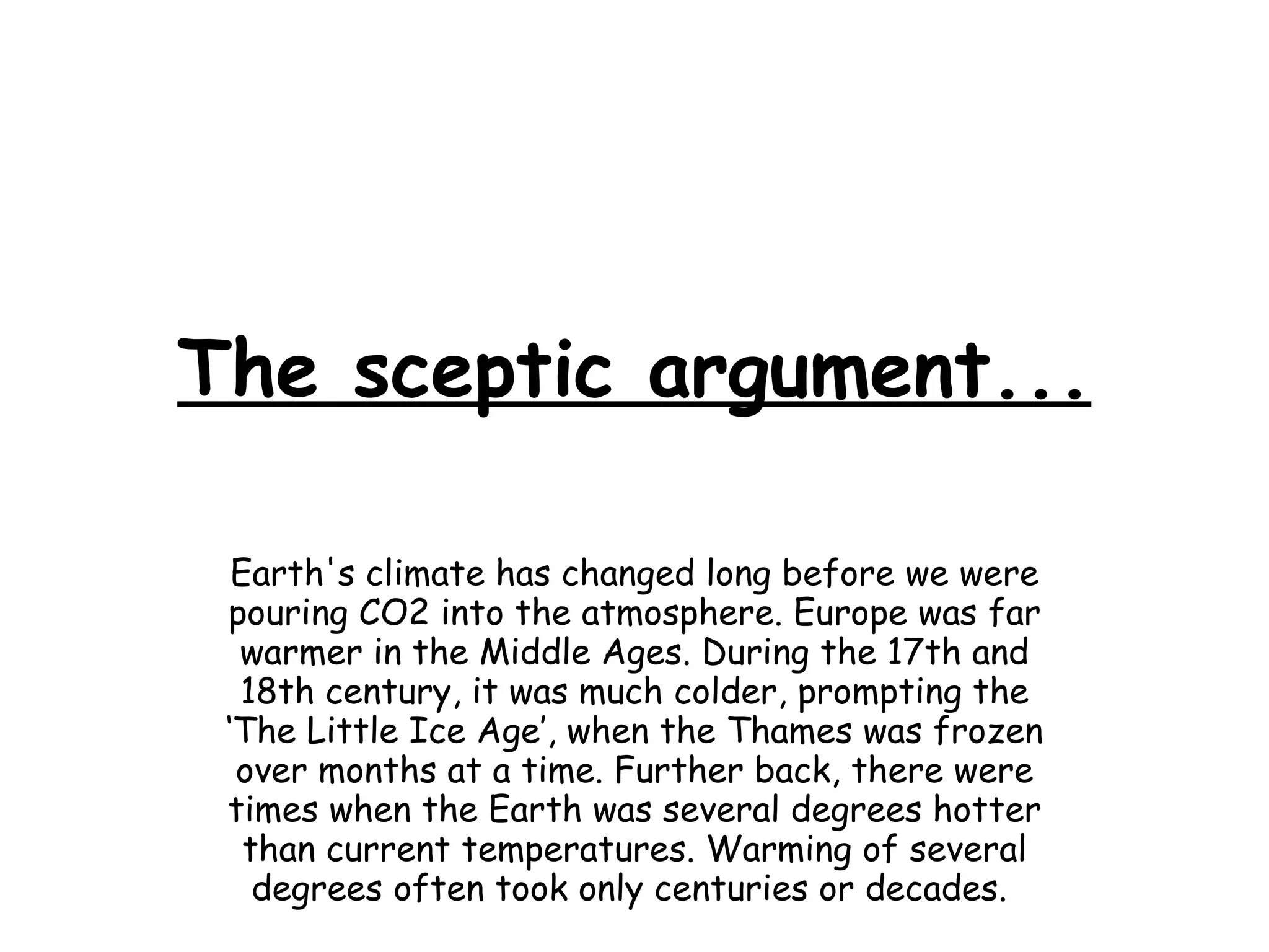 Lesson1 climate and change GCSE Edexcel B Geography | PPT | Geology ...