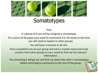 1.2.1 Lesson 1 - somatotypes | PPT