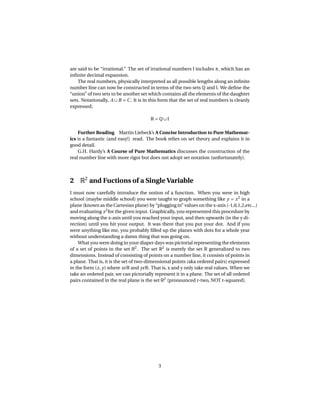 Introduction to Calculus 1 | PDF