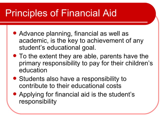 Lesson 1: Introduction to Financial Aid | PPT
